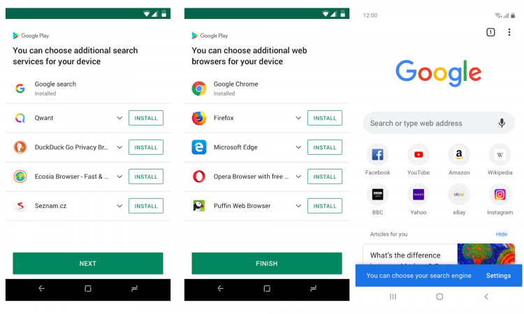 Google reveals the winners for the search preference menu for Android ...