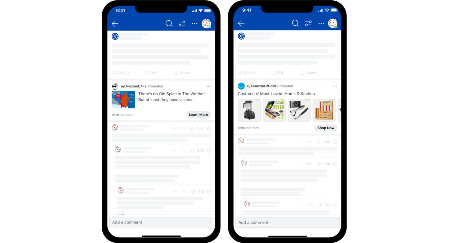 Reddit launches Carousel Ads and Product Ads Reddit launches Carousel Ads and Product Ads