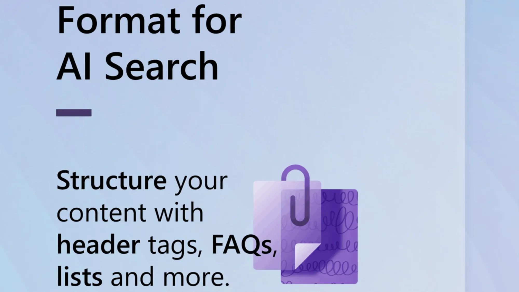 Microsoft advises content audits for AI search rankings