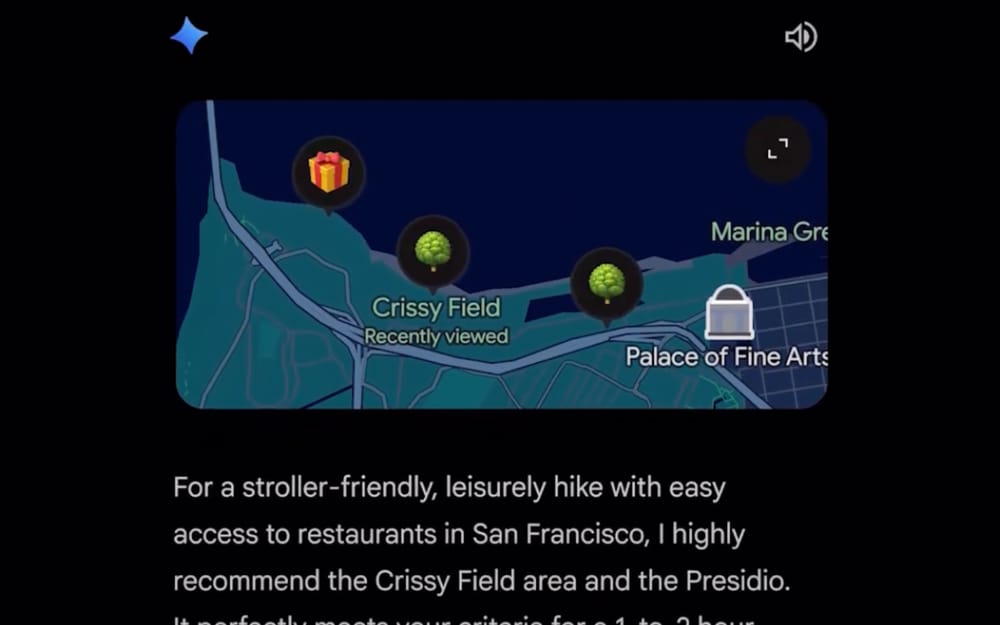 Gemini now serves local results from Google Maps in visual format