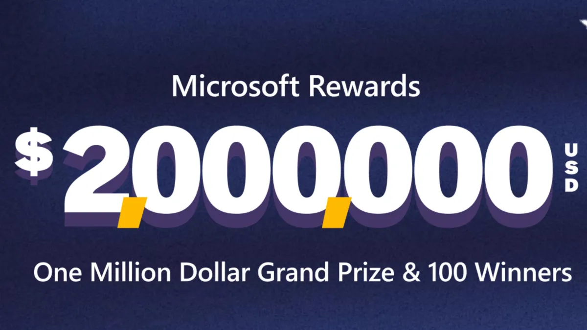 Microsoft bets big on $2M sweepstakes to drive mobile adoption