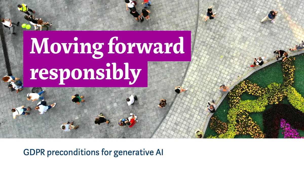 Dutch data authority sets GDPR preconditions for AI models