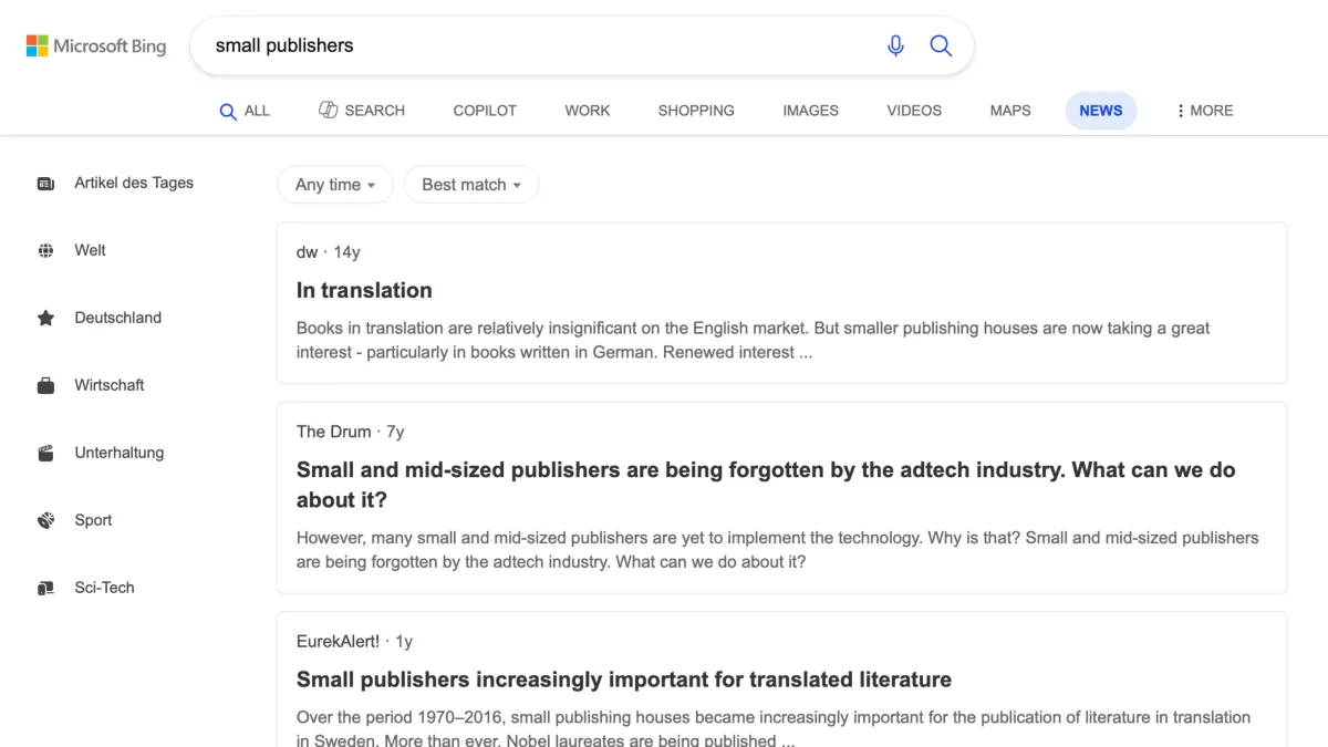 Microsoft retires Bing PubHub submission platform