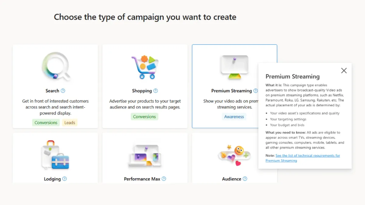 Microsoft launches Premium Streaming campaigns including Netflix
