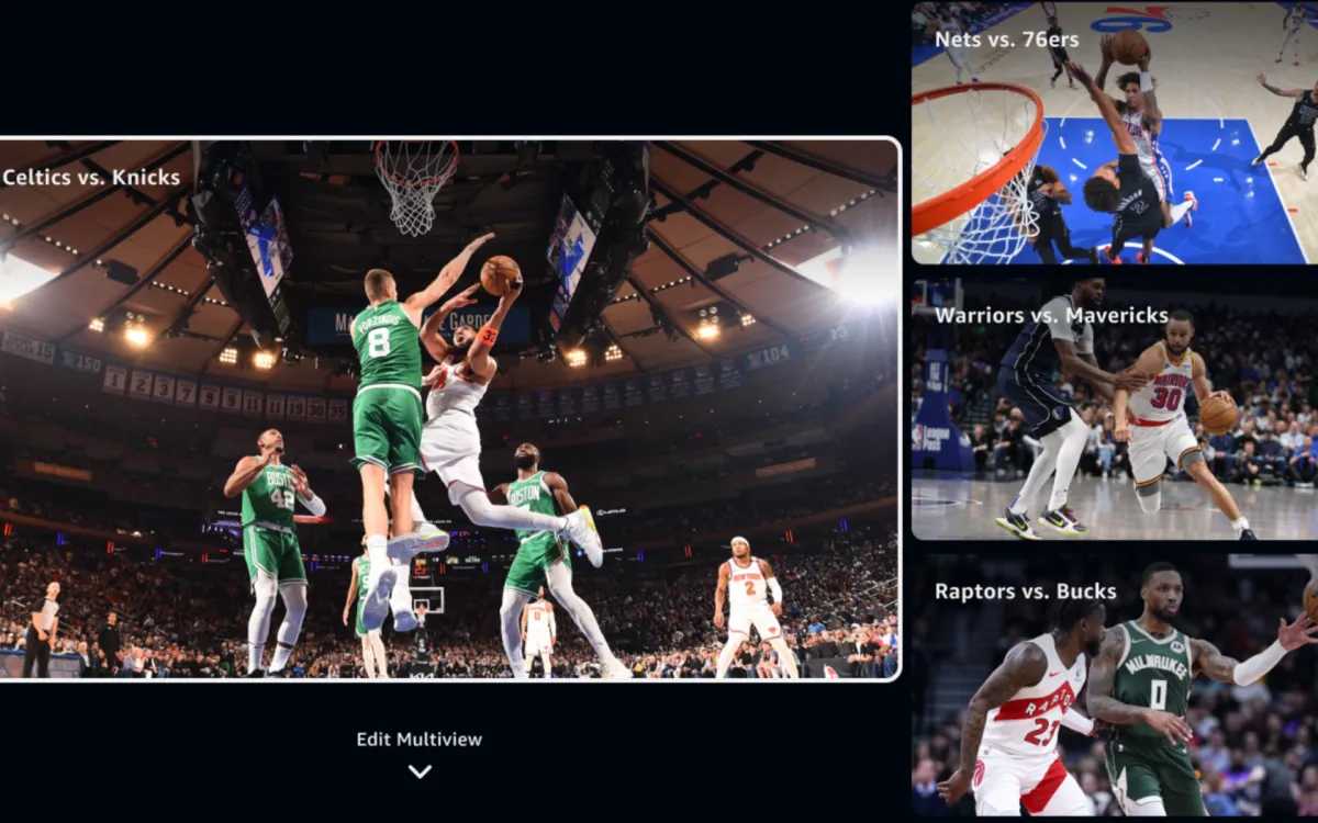 Prime Video launches interactive betting and AI features for NBA coverage