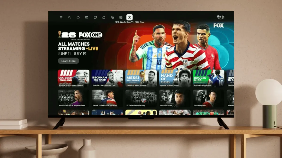 Fire TV brings all 104 World Cup matches with FOX One and Alexa+
