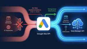 Google shuts down session tracking for new advertisers in Ads API