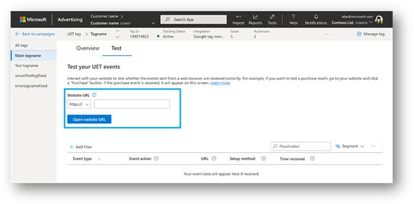 Microsoft rolls out new UET testing functionality