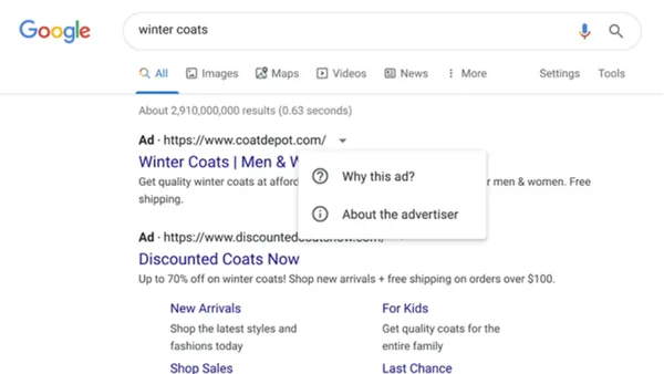 Google expands identity verification to all advertisers